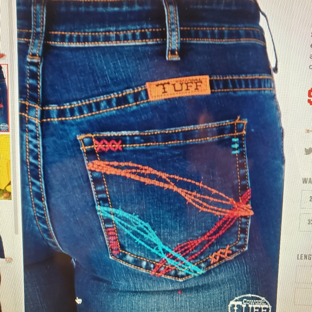Cowgirl Tuff Jeans - Gem
